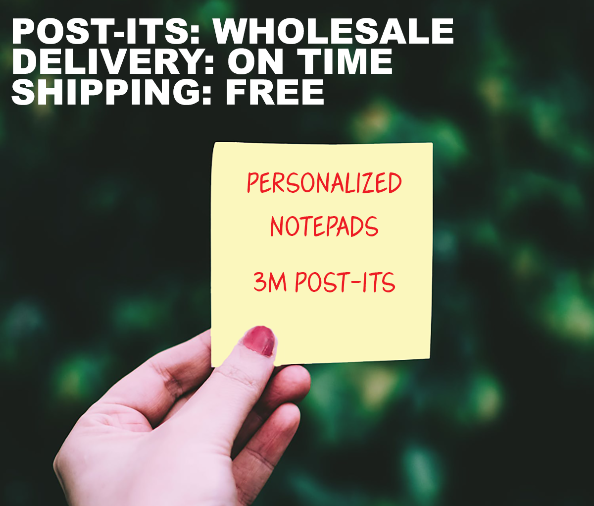 Cube pads – four sides to explode your message!